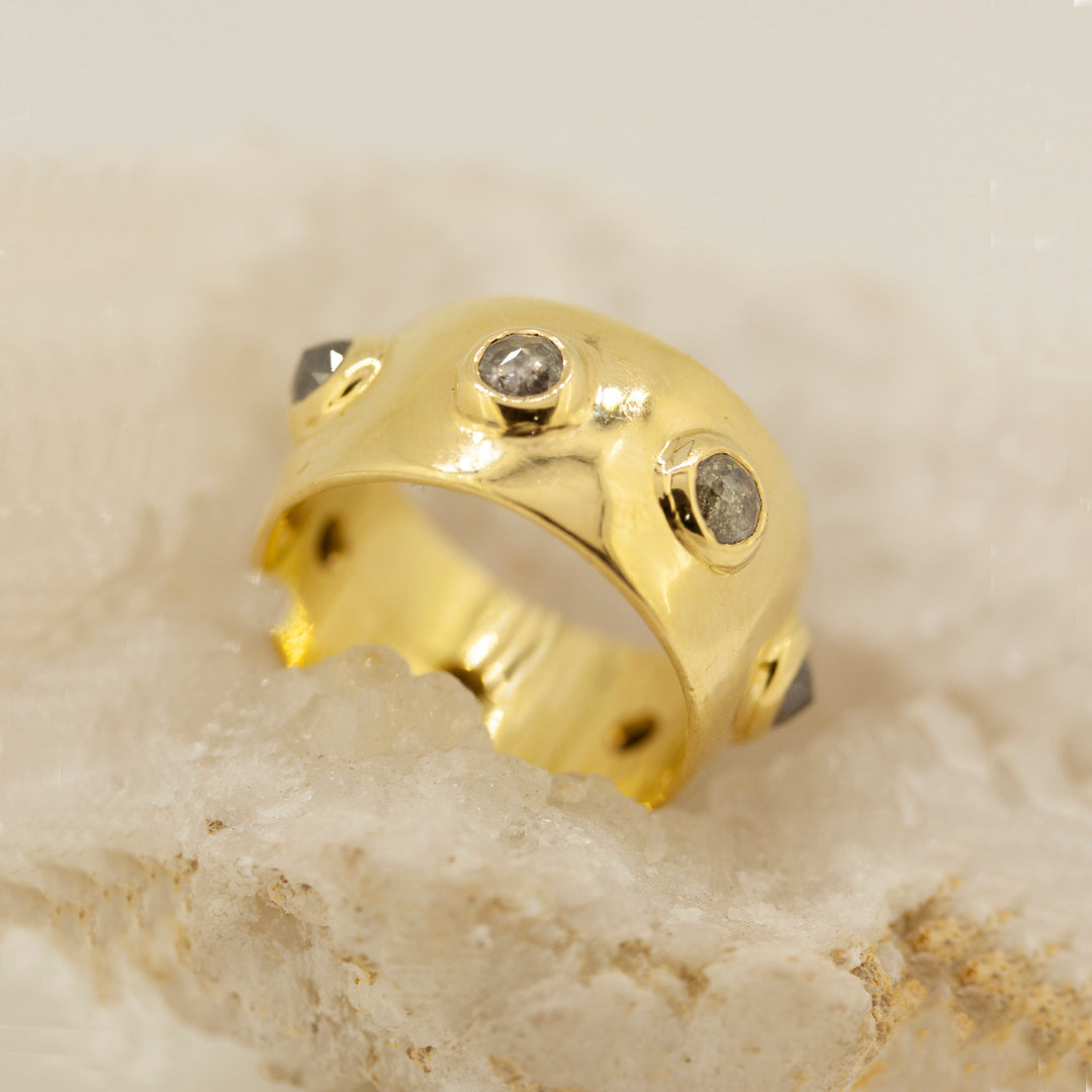 Diamond Cigar Ring – Sorrel Bay
